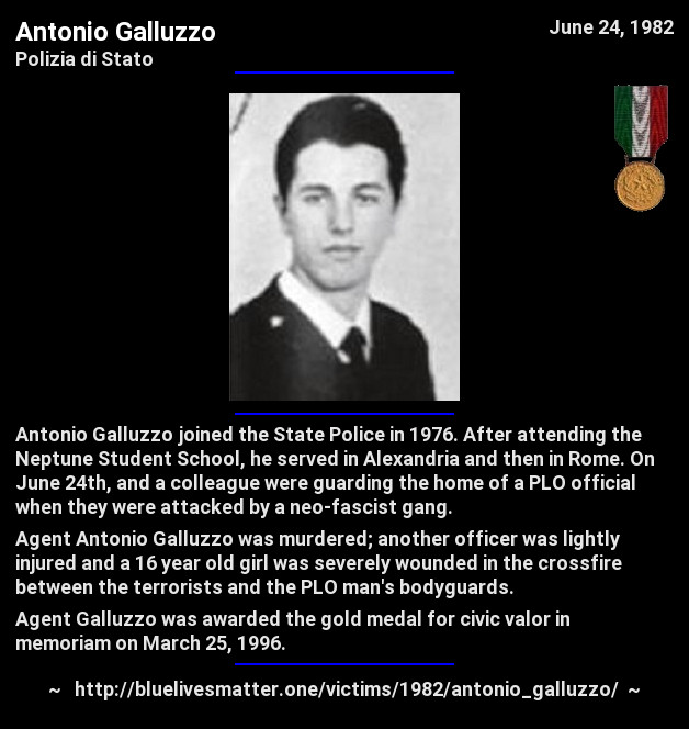 1982-antonio_galluzzo-infocard » BlueLivesMatter's Timeline Photos