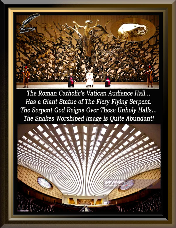 The Roman Catholic's Vatican Audience Hall Has Giant Statue of The ...