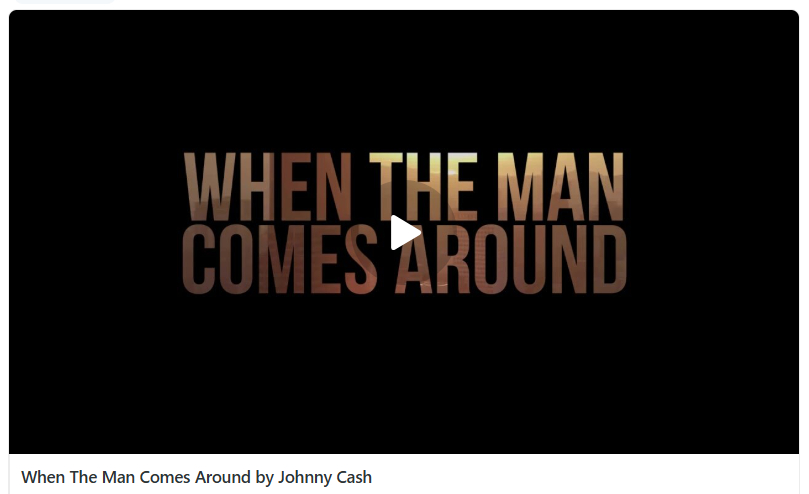 When the Man Comes Around screenshot